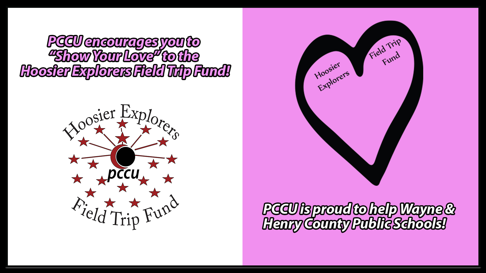 “Show Your Love” to the Hoosier Explorer Field Trip Fund in 2025 ...