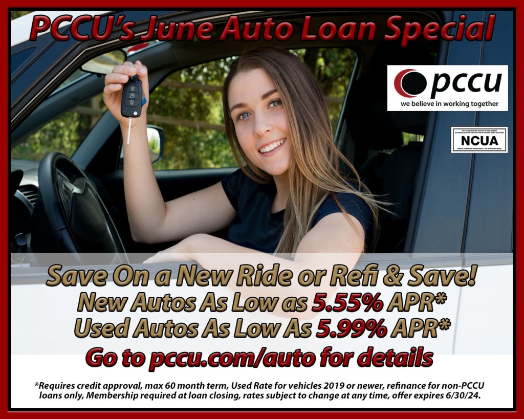 PCCU’s June Auto Loan Special | Perfect Circle Credit Union