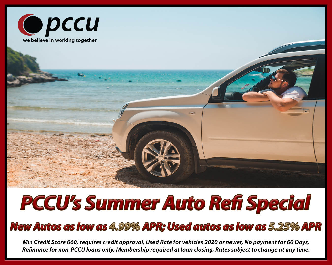 PCCU’s Summer Auto Refi Special | Perfect Circle Credit Union