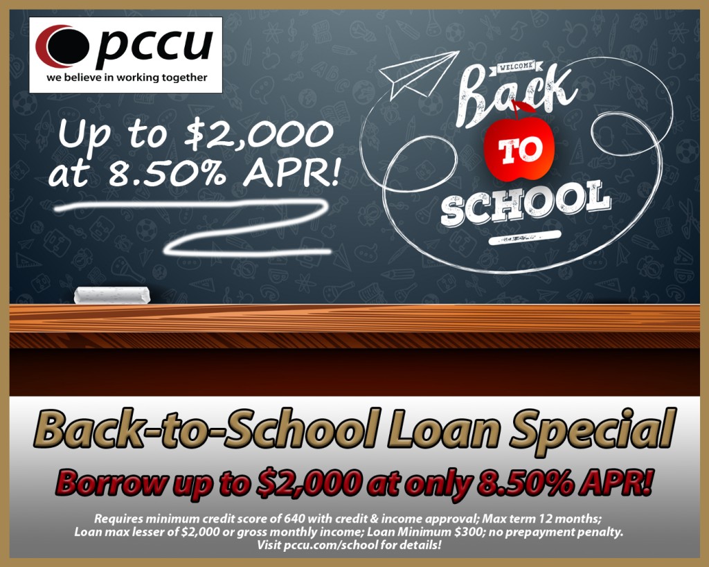 Back-to-School Loan Special 2025 | Perfect Circle Credit Union
